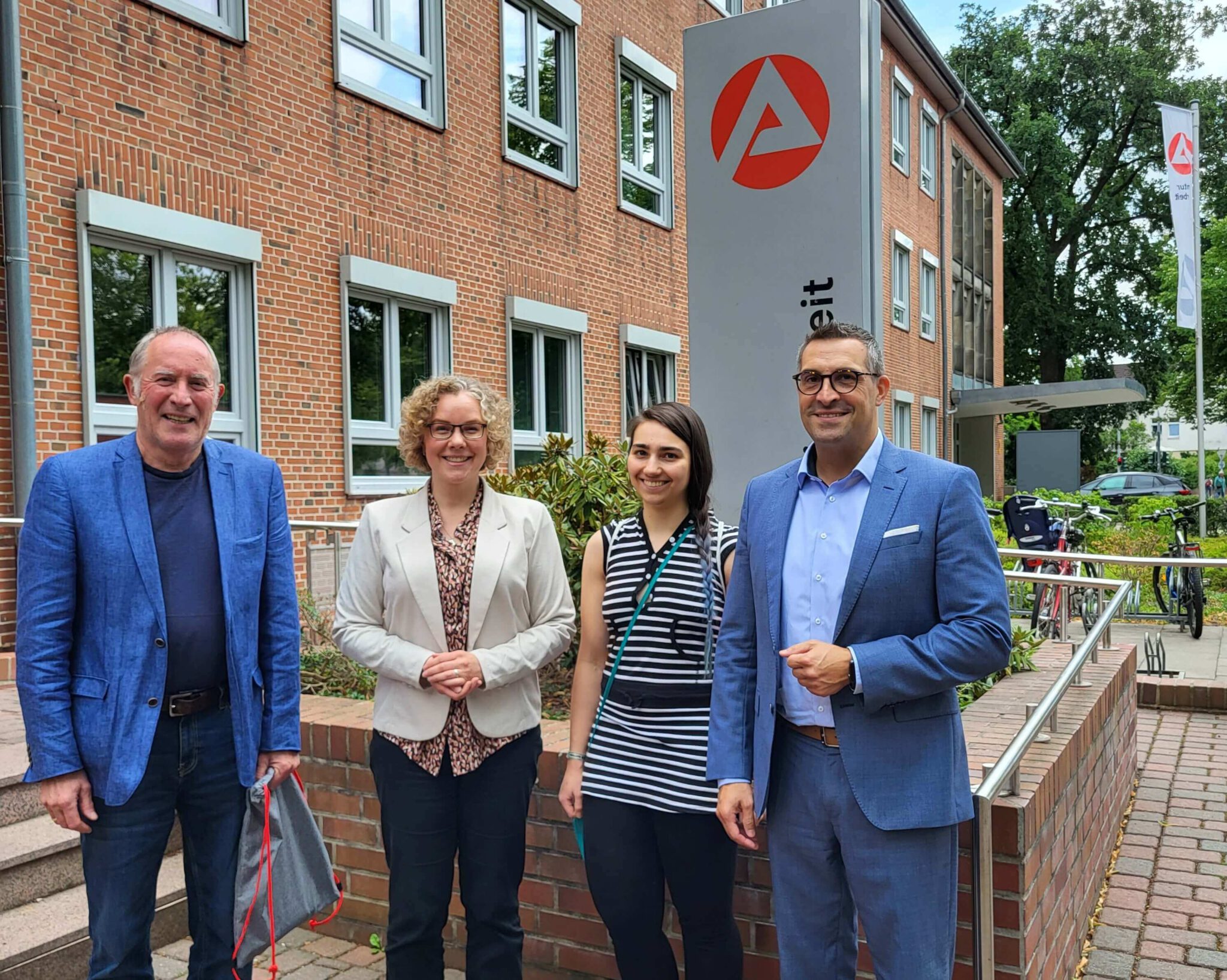 Arbeitsagentur und Politik im Austausch